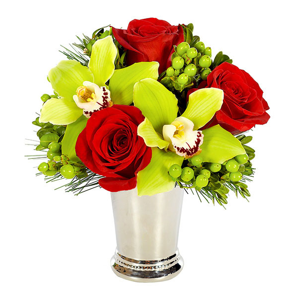 Holiday Mint Julep for delivery today | Ruth's Roses