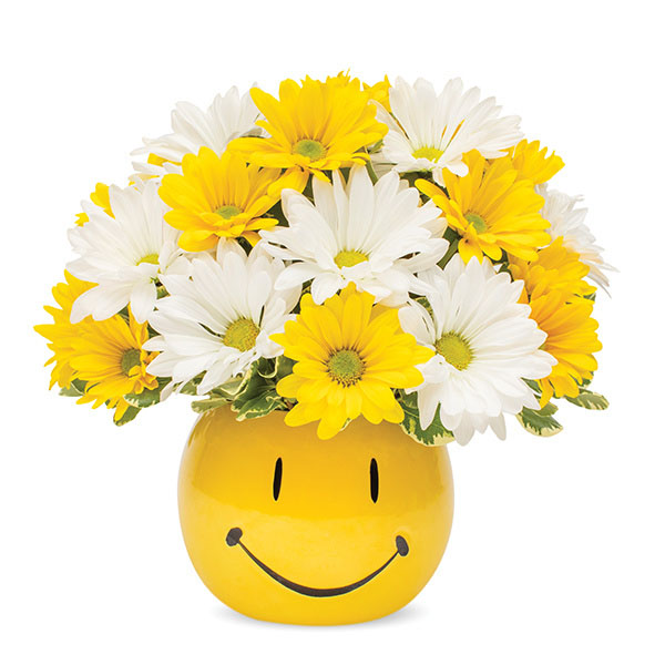 Flowers Make Me Smile Bouquet for delivery today | Flowers By Nora