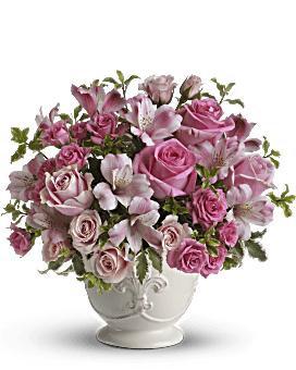 Pink Potpourri Bouquet with Roses for delivery today | Terry's Florist